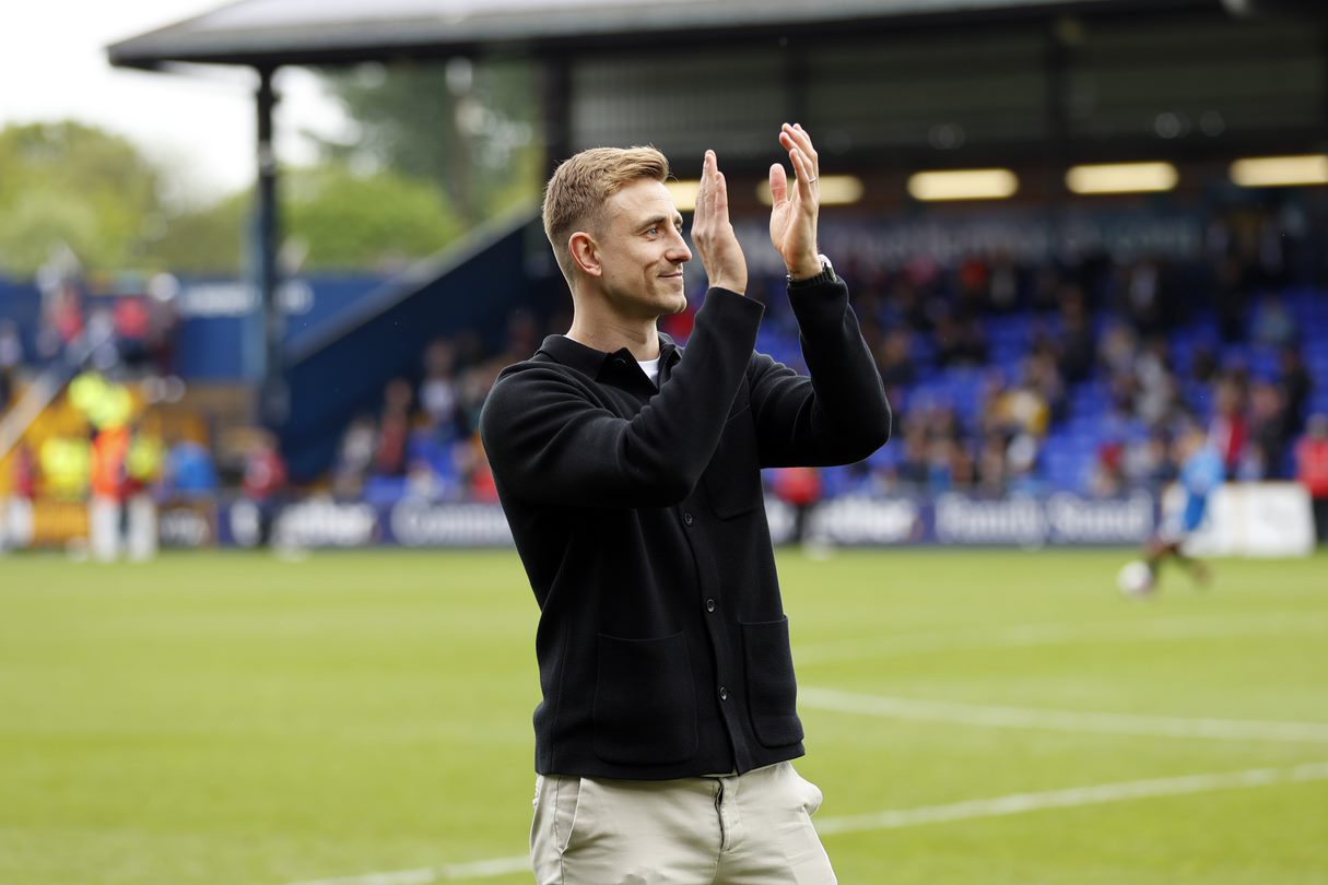 Glen Taylor Given Ovation At Stockport - Spennymoor Town FC