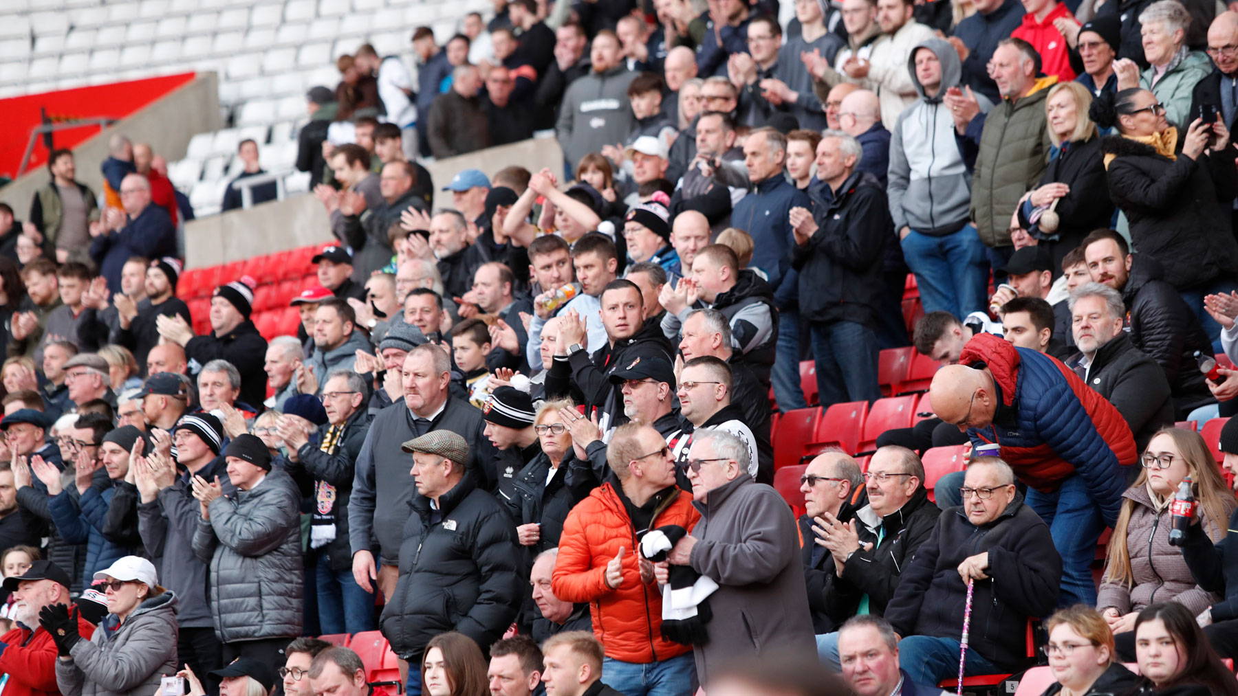 Fans Gallery: Durham Challenge Cup Final - Spennymoor Town FC