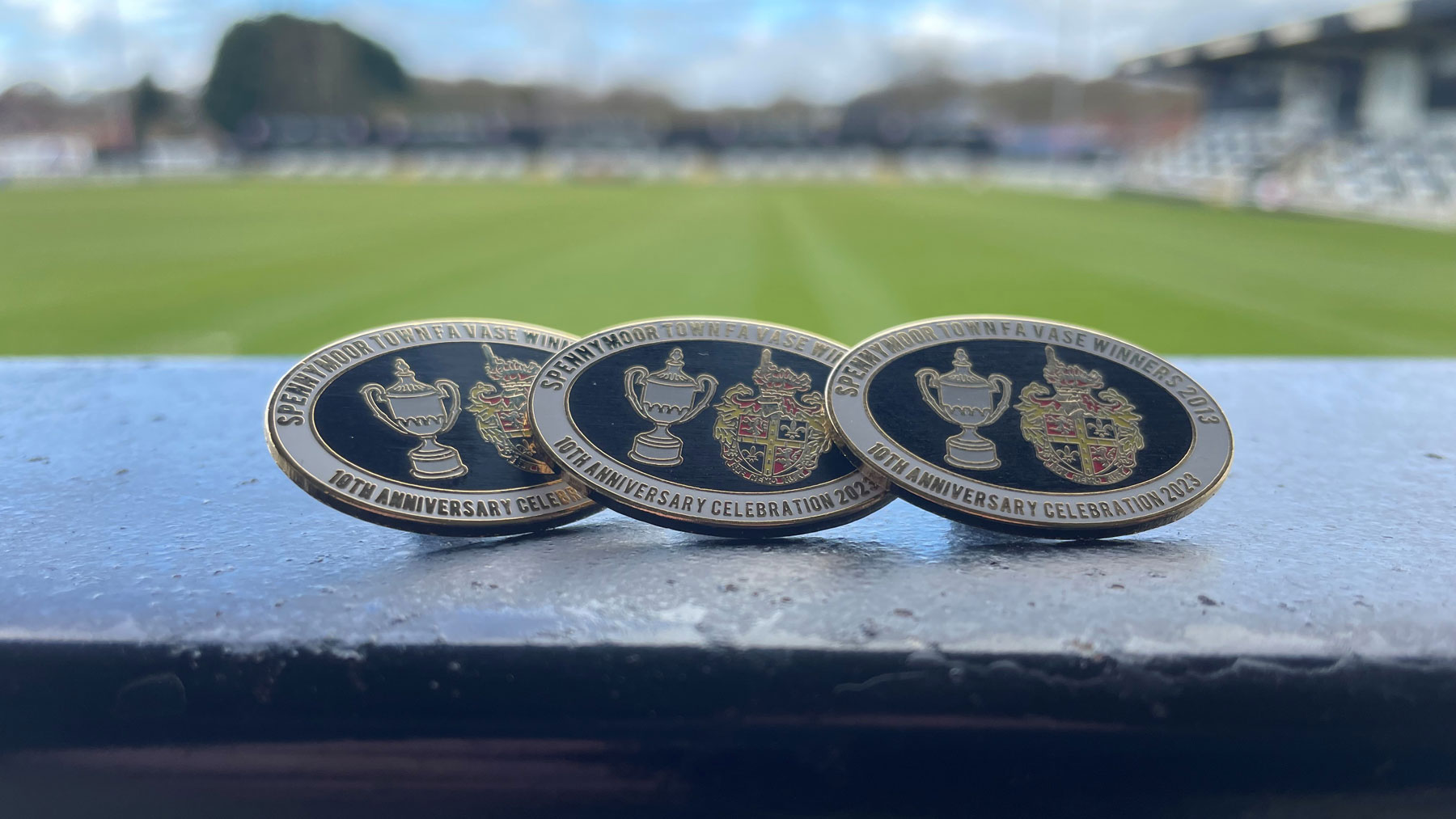 FA Vase Pin Badges On Sale Now - Spennymoor Town FC