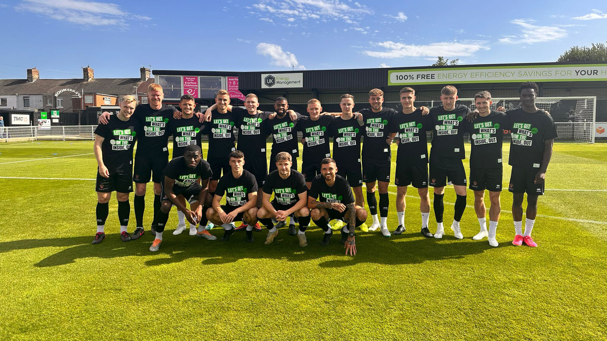 Moors Support Inside Out Campaign - Spennymoor Town FC