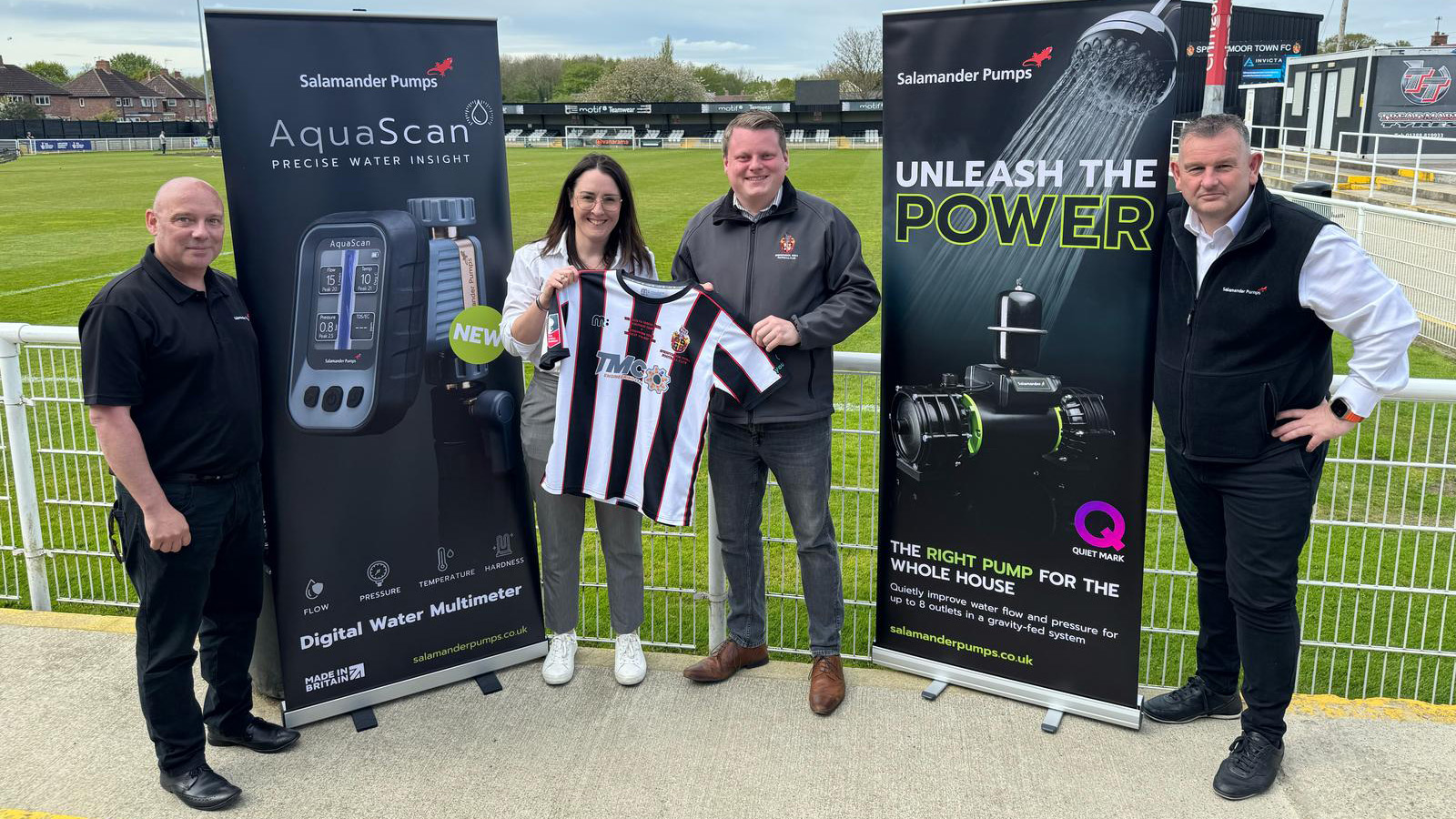 Sponsors Spotlight: Salamander Pumps - Spennymoor Town FC