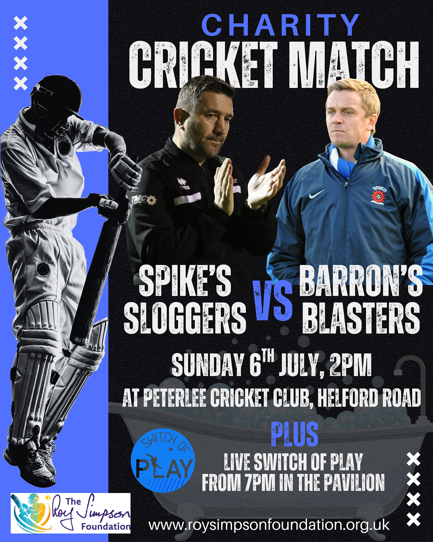 Moors Stars Gear Up For Charity Cricket Match - Spennymoor Town FC
